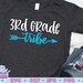 3rd Grade Tribe SVG, 3rd Grade Svg, Student Svg, Grade School Svg, Iron ...