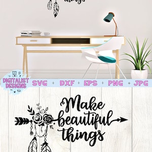 Crafting Svg, Make Beautiful Things Svg, Sublimation, Cricut, Funny Svg ...