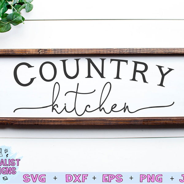 Country Kitchen Font - Etsy