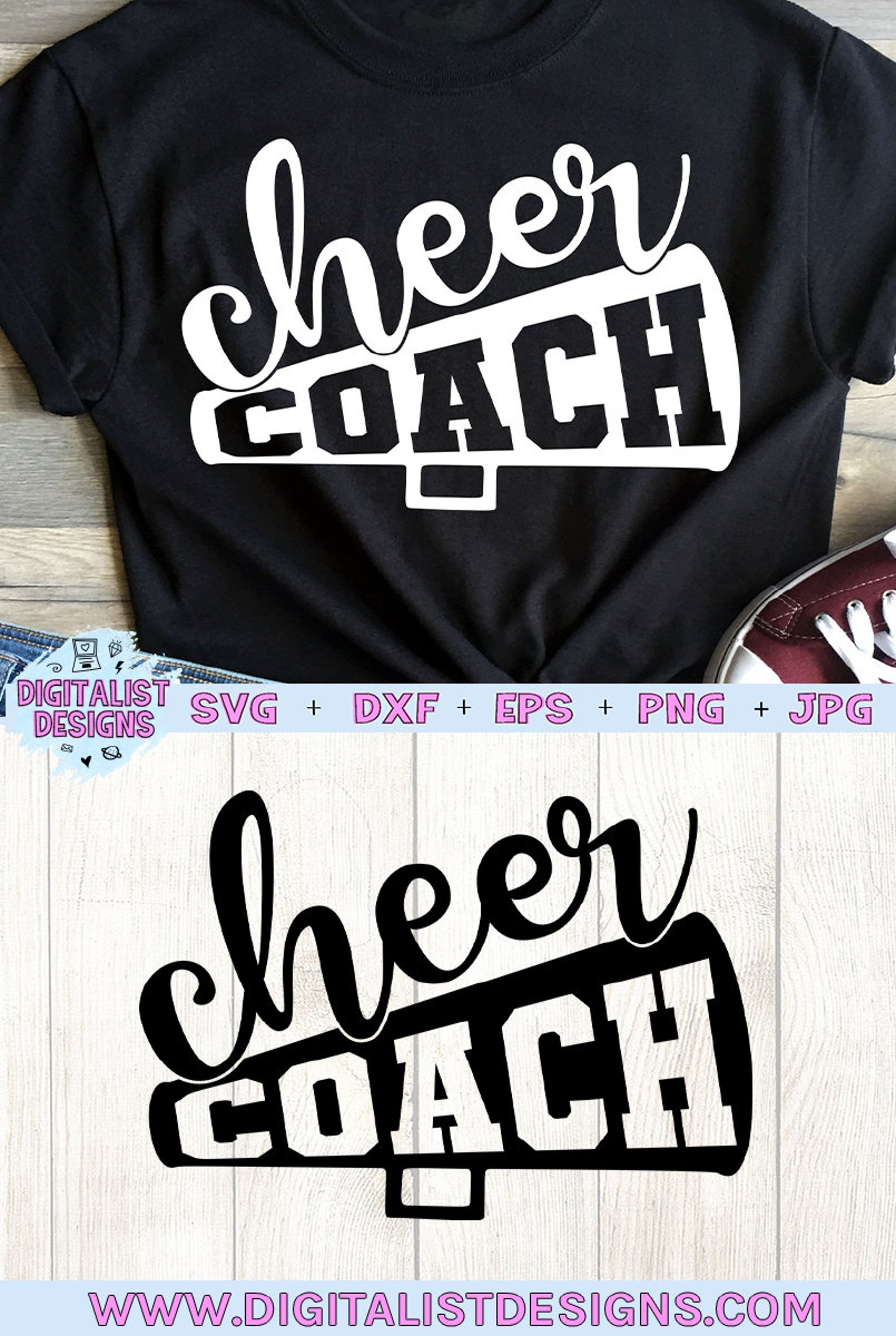 Cheer Svg Cheer Coach Cheer Shirt Cricut Cut File - Etsy