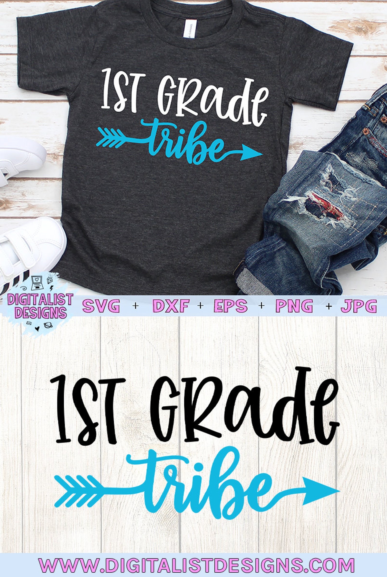 1st Grade Tribe SVG 1st Grade Svg Student Svg Grade School - Etsy