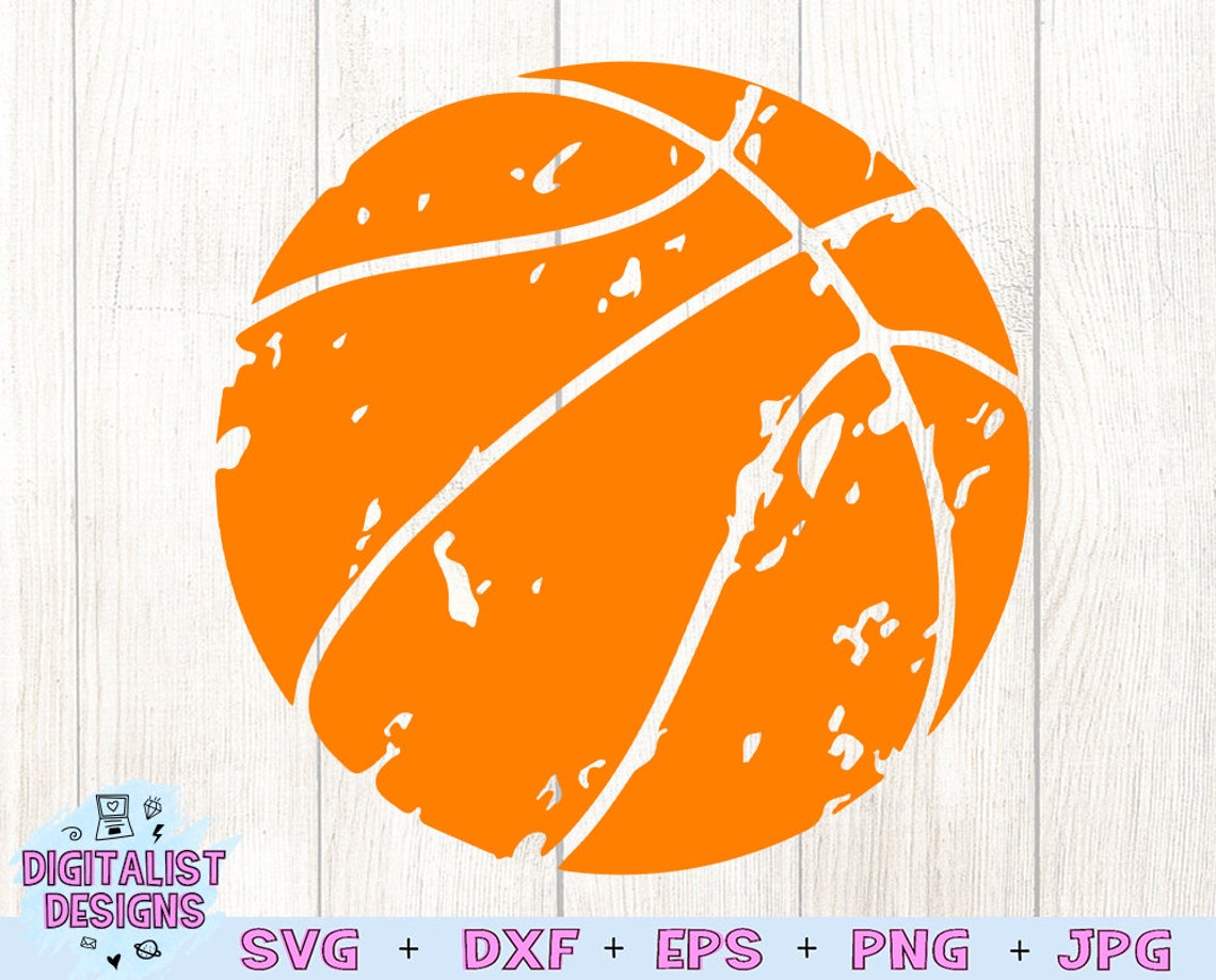 Basketball Svg Basketball Clipart Basketball Vector - Etsy