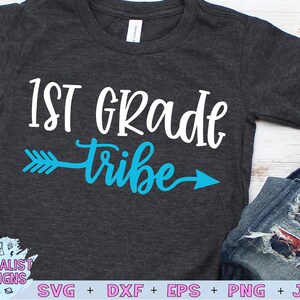 1st Grade Tribe SVG 1st Grade Svg Student Svg Grade School - Etsy