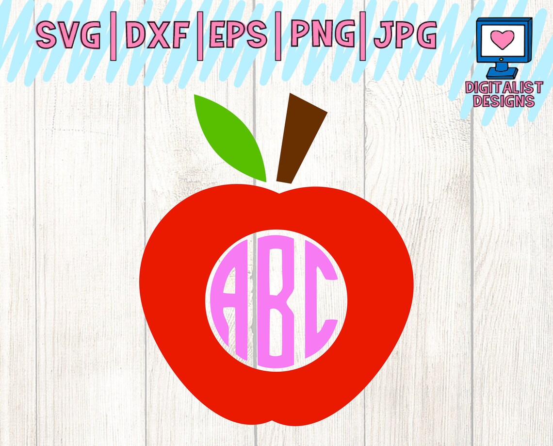Teacher Svg Apple Svg Back to School Svg Svg Files Cricut - Etsy