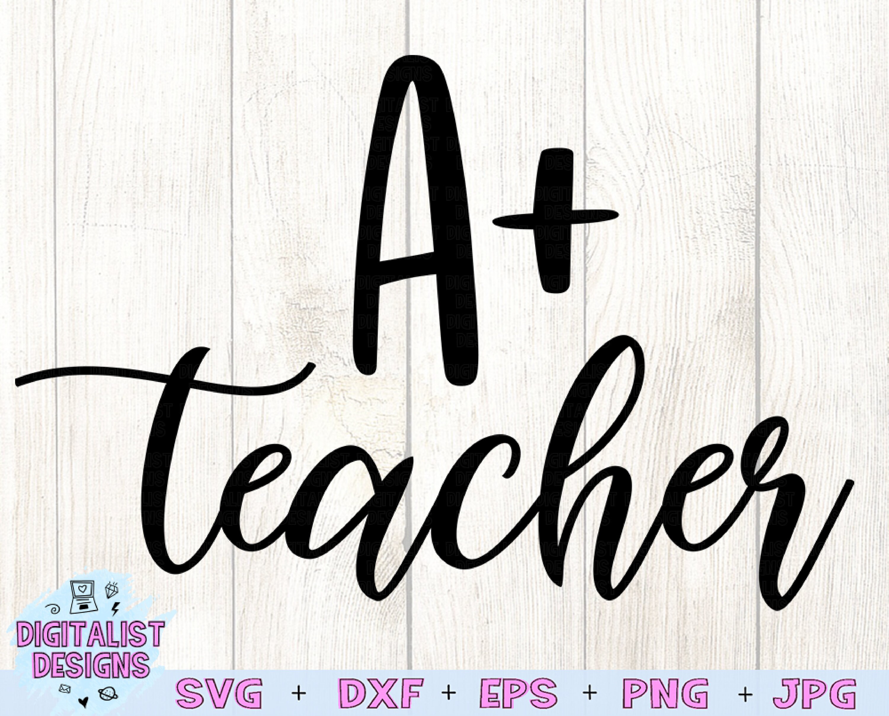 Teacher Svg Teacher Sign Teacher Shirts School Svg - Etsy