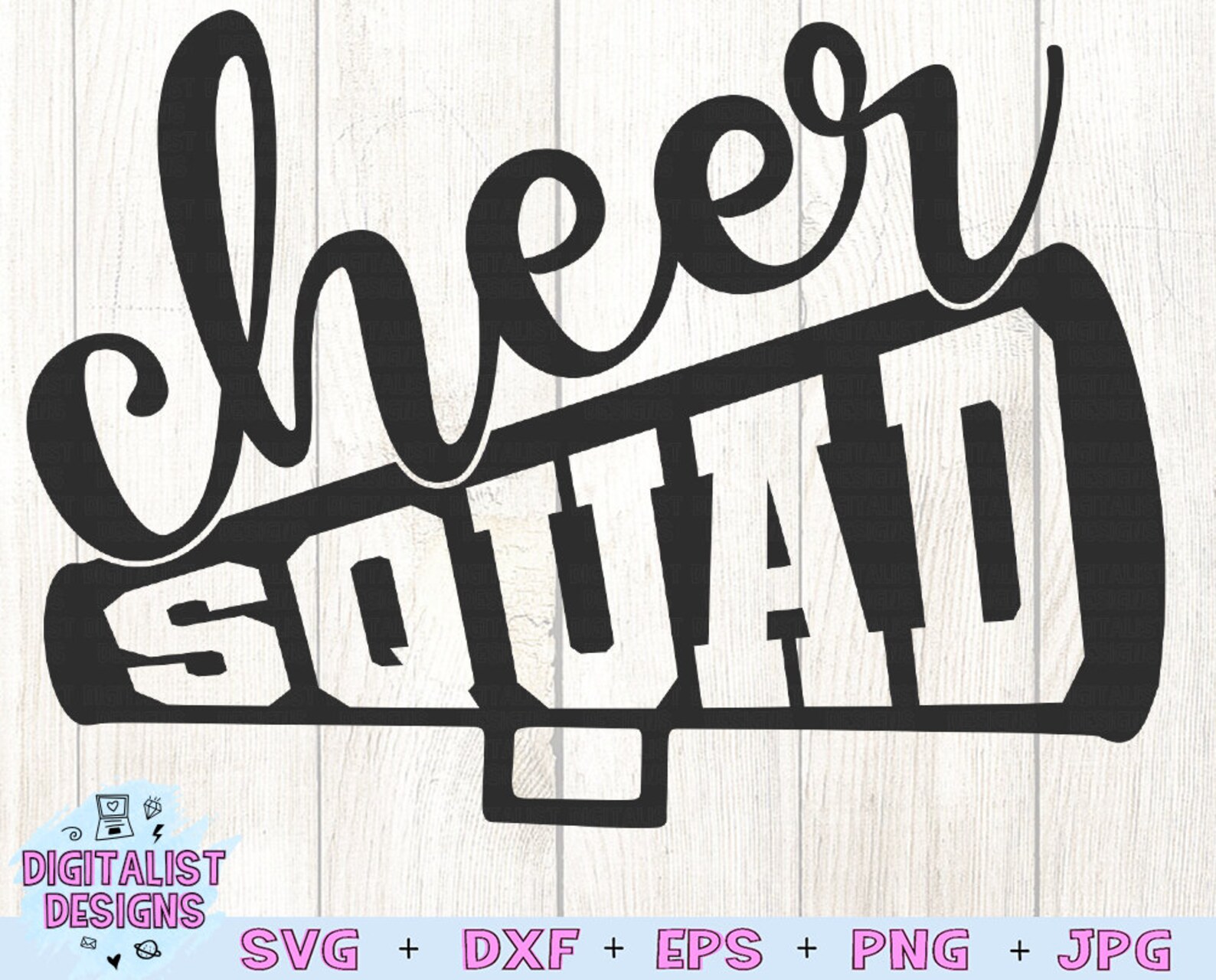 Cheer Svg Cheer Squad Cheer Shirt Cricut Cut File - Etsy