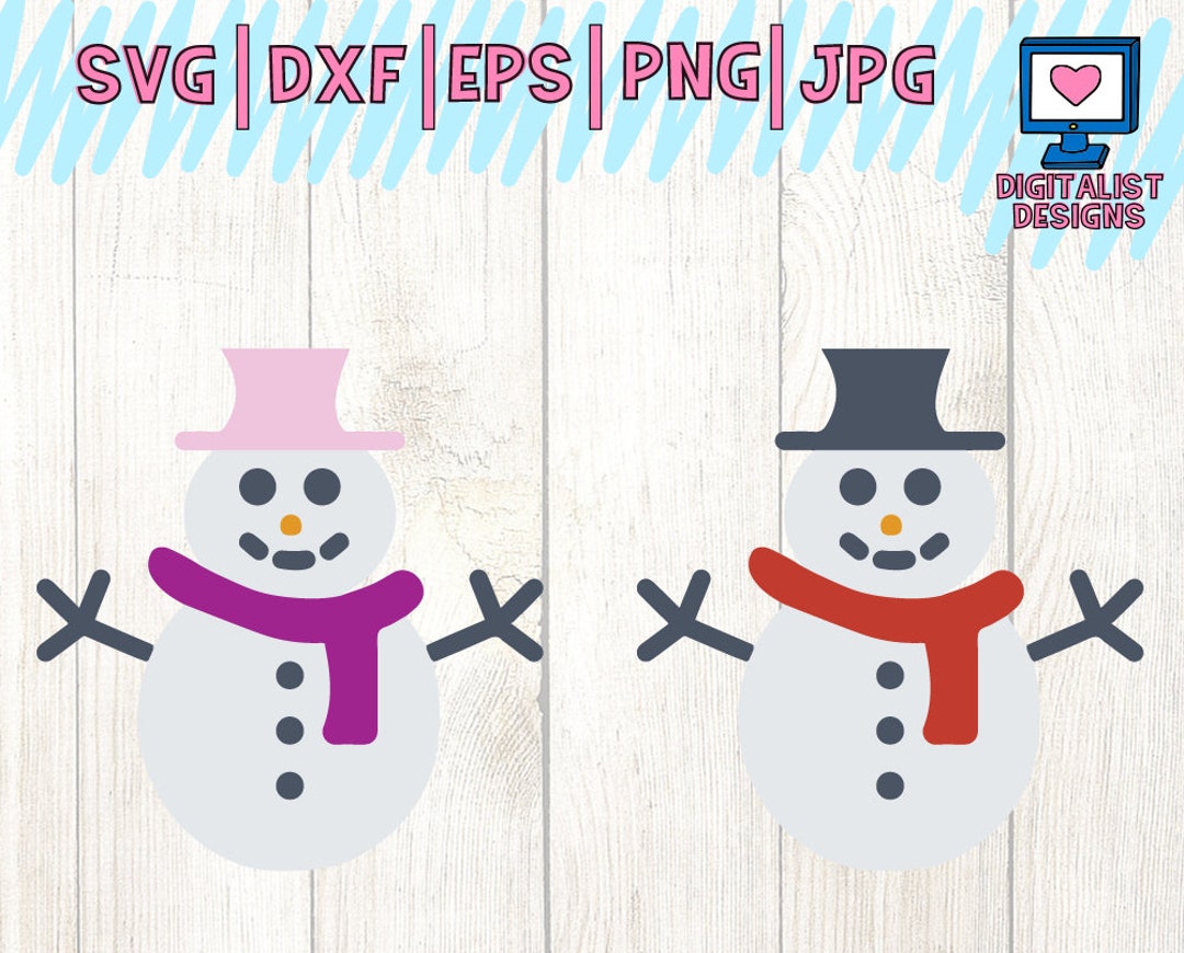 Snowman Svg, Christmas Svg Bundle, Winter Svg, Merry Christmas Clipart ...