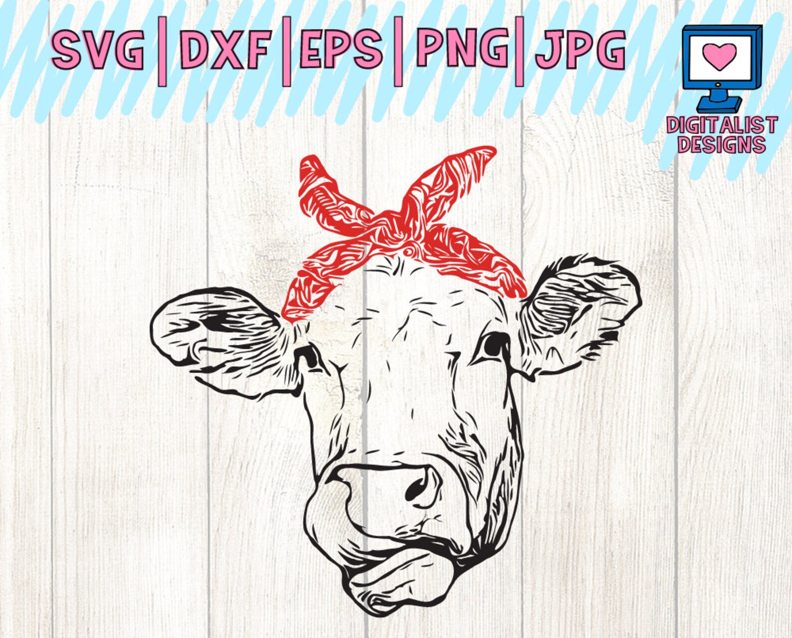 Cow Svg Heifer Svg Cow Clipart Cow Face Svg Svg Files - Etsy Canada