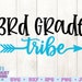 3rd Grade Tribe SVG, 3rd Grade Svg, Student Svg, Grade School Svg, Iron ...