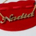 Name Necklace Nadia - Gold Plated 18ct Personalised Necklace With ...