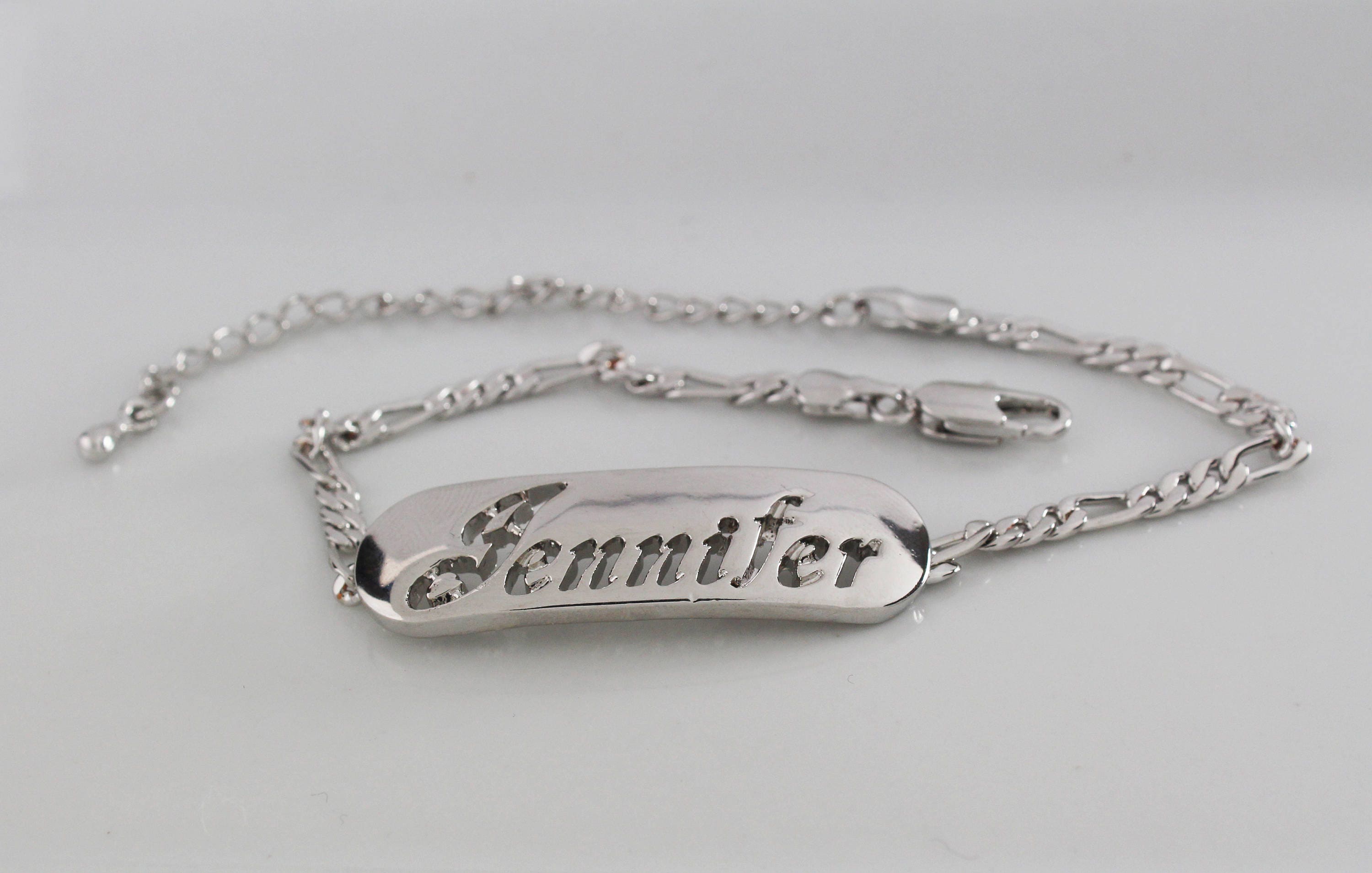 Name Bracelet JENNIFER Personalised Bracelet. 10 | Etsy