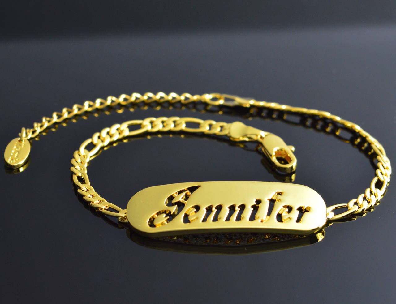 Name Bracelet JENNIFER Personalised Bracelet. 10 - Etsy Hong Kong
