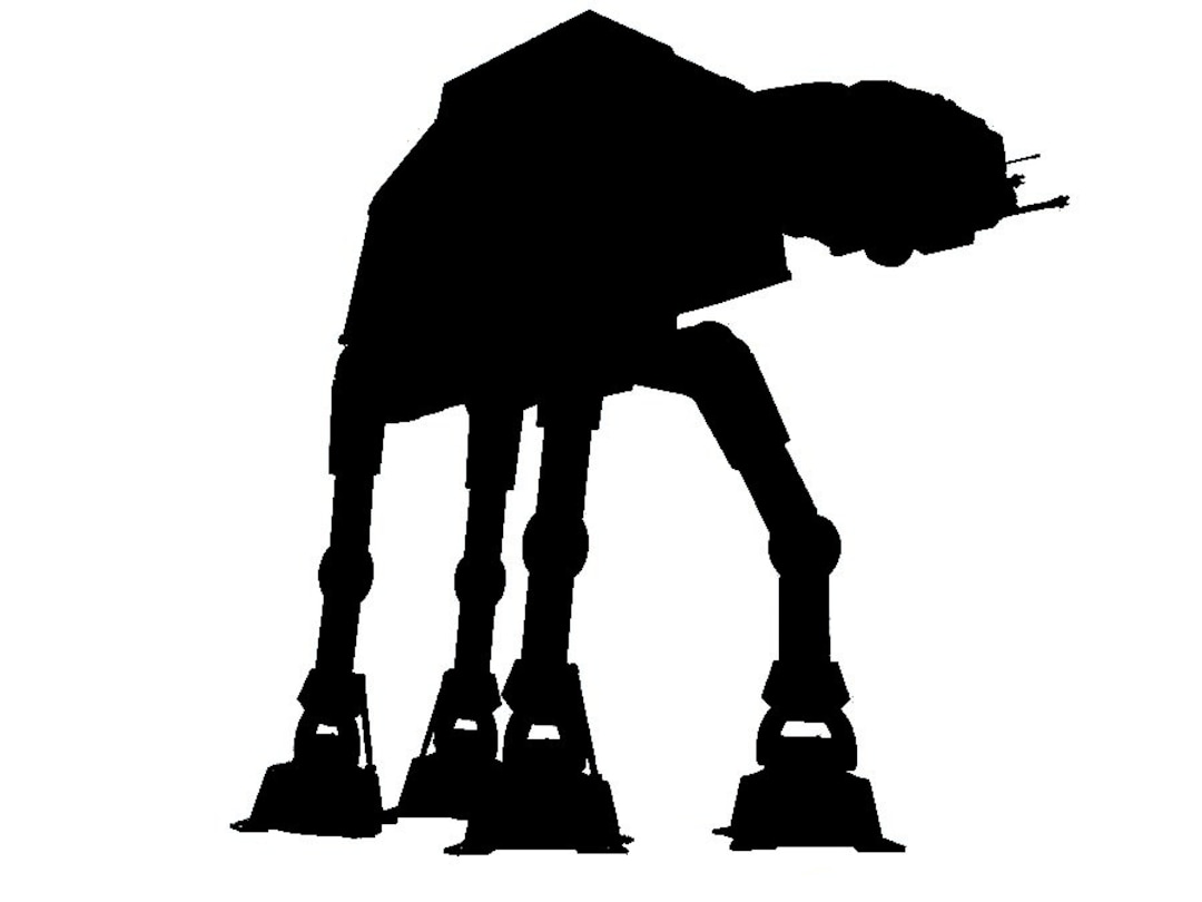 All Terrain Walker Vinyl Decal 6 Inch - Etsy