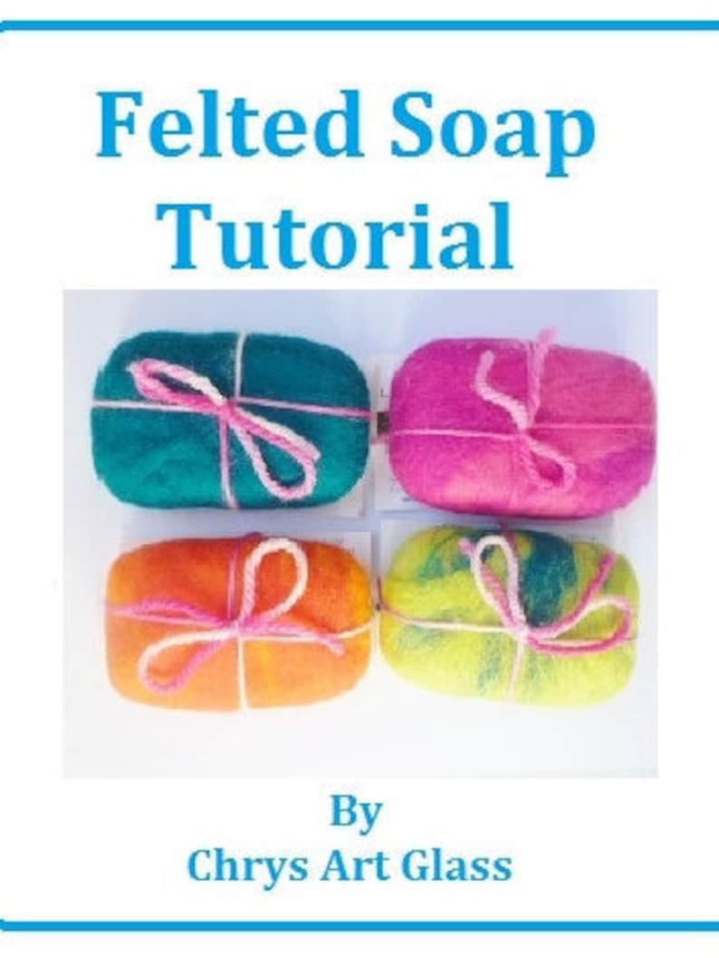 Tutorial Felted Soap Instant Download PDF and Video, DIY Gift Making - Etsy
