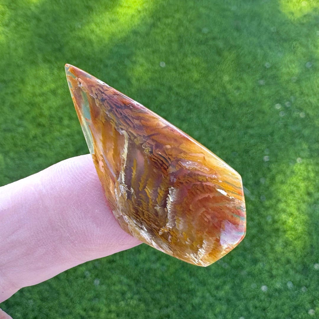 Video, Rattlesnake Aka Howardite Agate Cabochon - Etsy