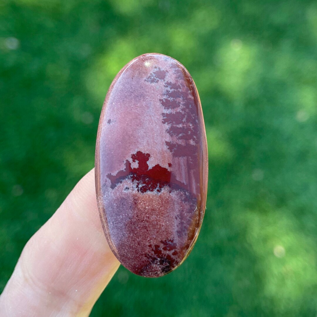 Video, Apache Sage Rhyolite Cabochon - Etsy