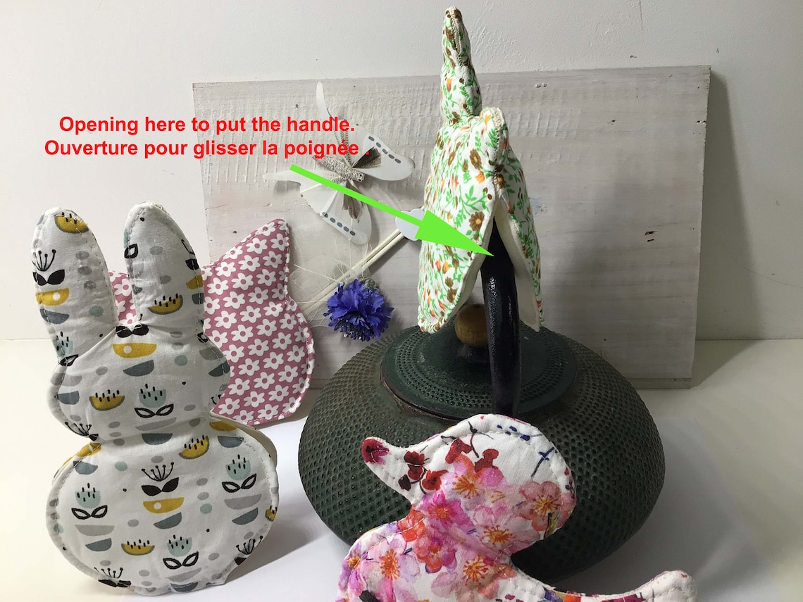 Animal Pot Holders: Insulated Cotton Teapot Handle Covers (set of 2) - Etsy