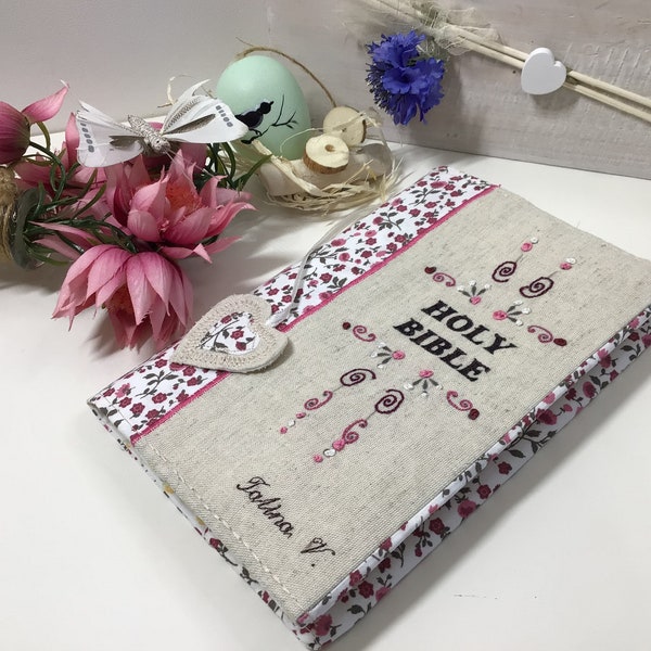 Embroidered Bible - Etsy