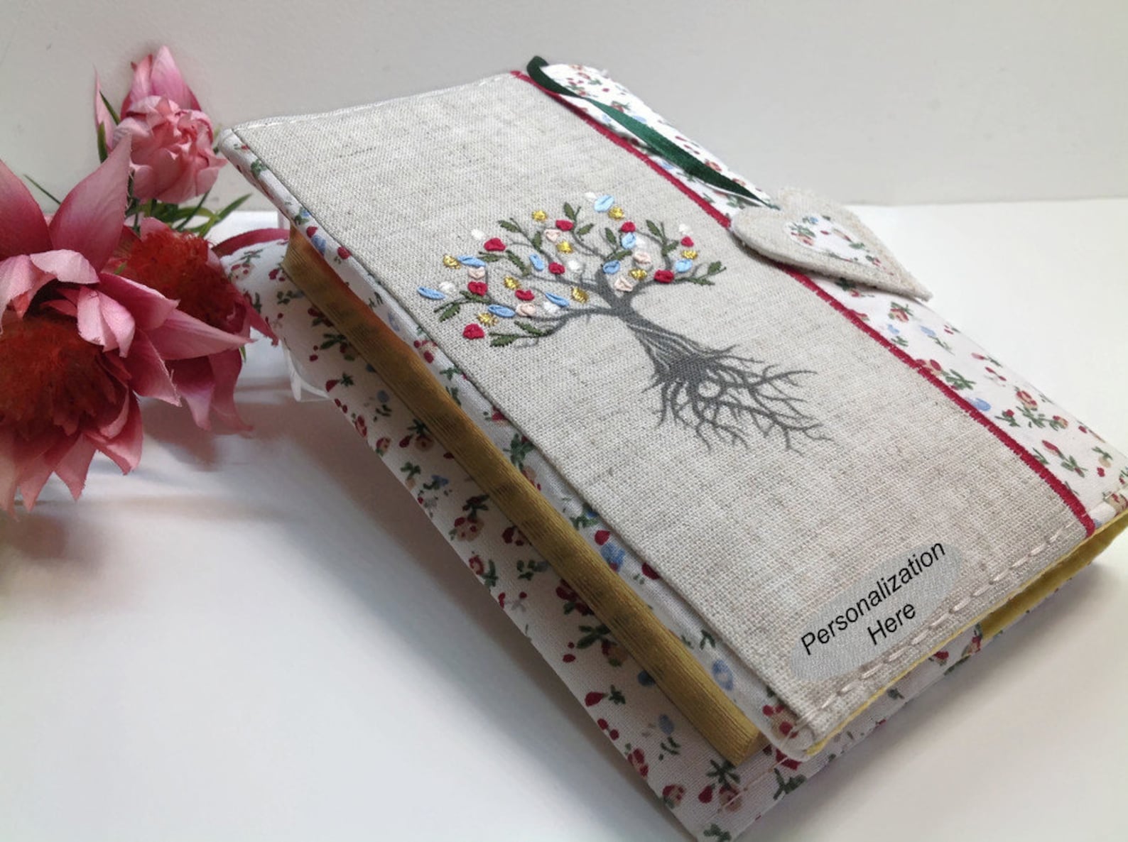 Embroidered Tree of Life Book Cover: Jewish Gift, Tanakh, Torah, Quran ...