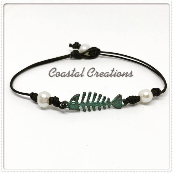 Fish Bone Bracelet - Etsy