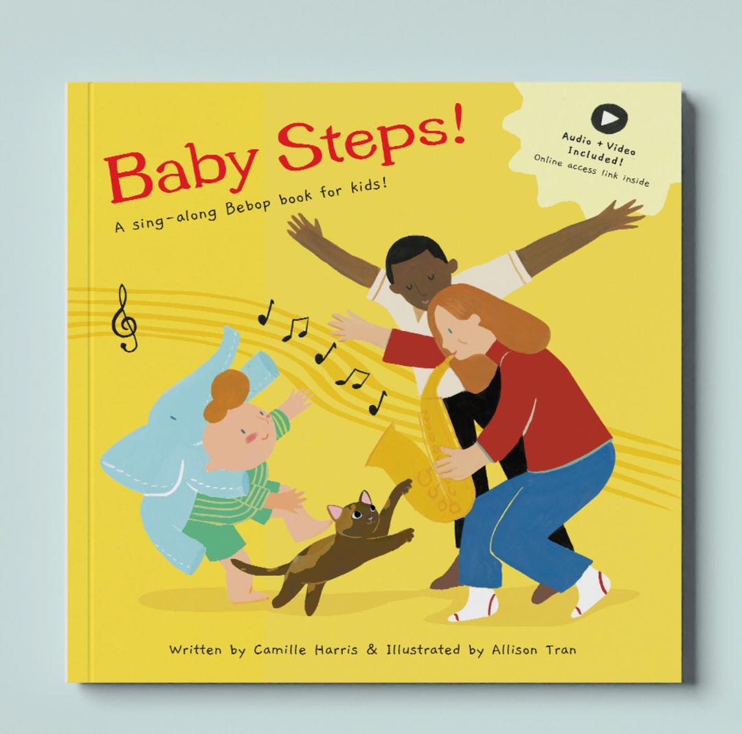 Baby Steps: a Sing-along Bebop Book for Kids! - Etsy