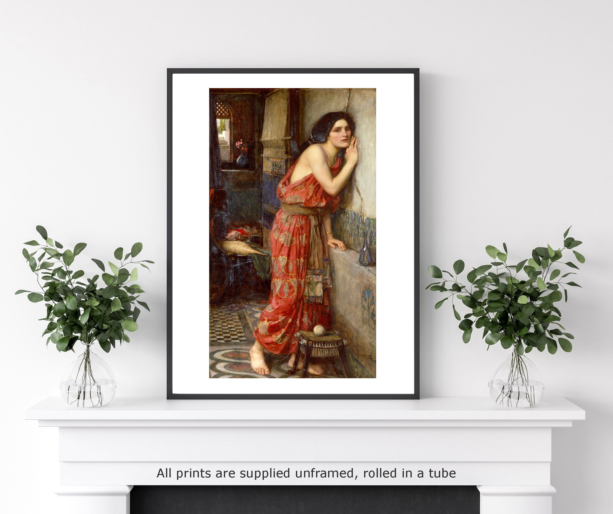 Fine Art Print Waterhouse Thisbe or the Listener - Etsy UK