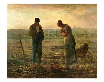 The Angelus Print | Etsy