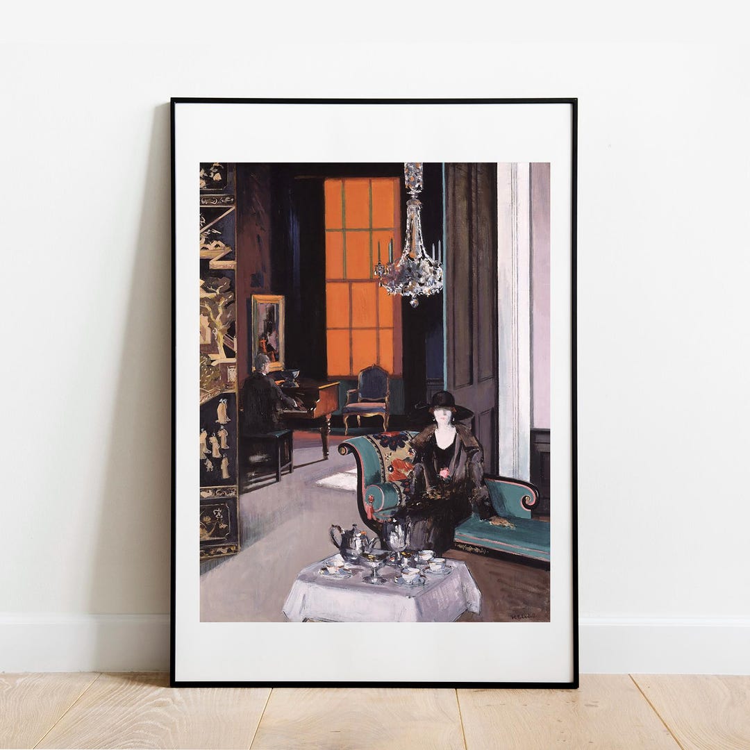 Cadell the Orange Blind Print: Vintage Gallery Wall Art - Etsy