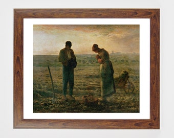 The Angelus Print | Etsy