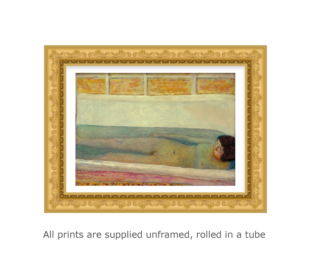 Bonnard the Bath Home Decor Gallery Wall Art Classic Poster Vintage Art ...