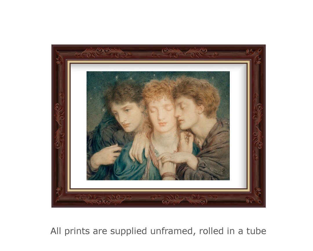 Solomon The Sleepers and the One who Watcheth Galerie Wand Kunst Druck ...