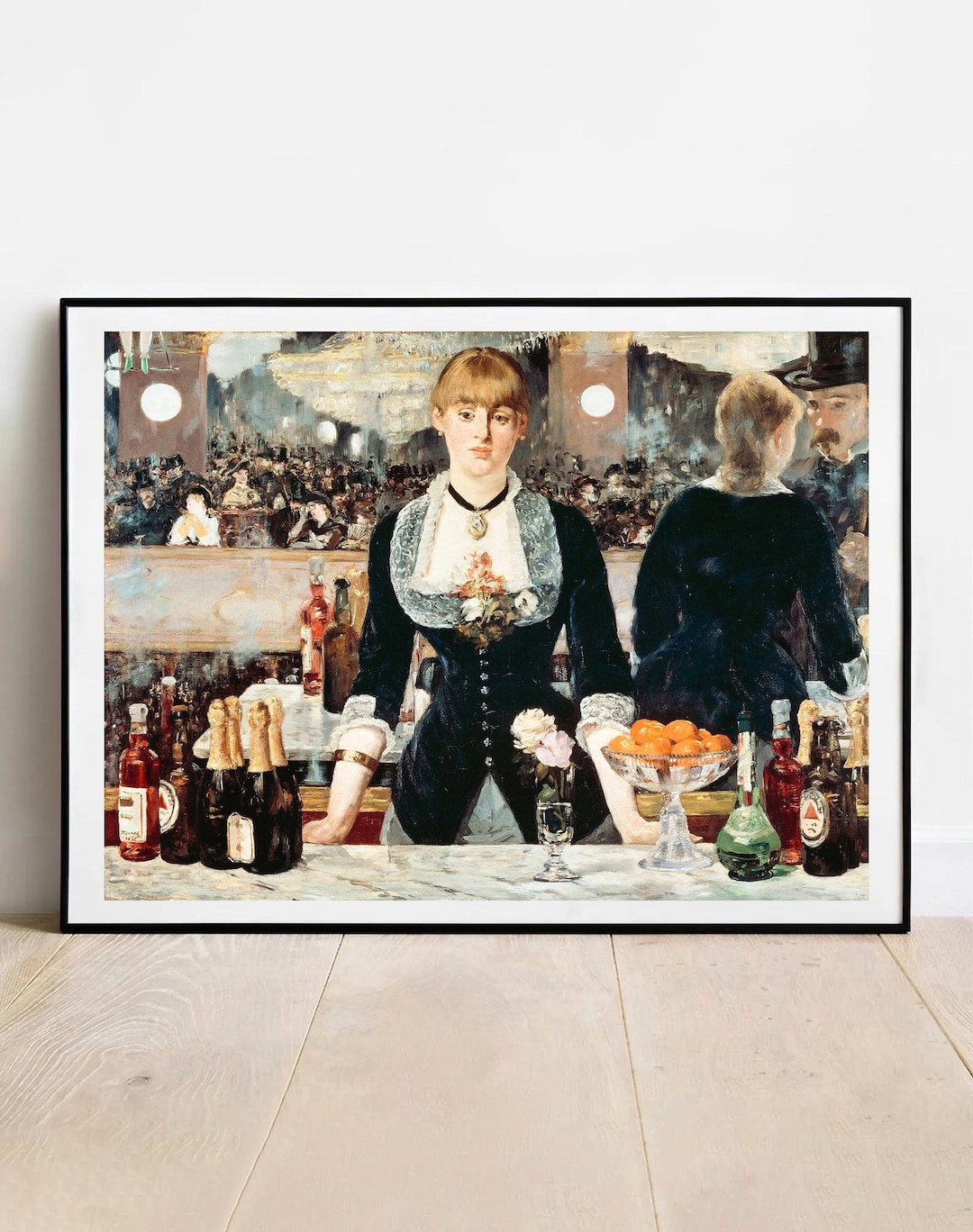 Manet Bar at the Folies-bergere Print - Fine Art Poster Wall Decor ...