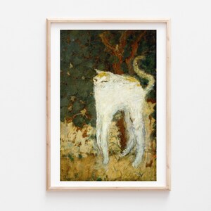 Bonnard the White Cat Art Print Home Decor Gallery Wall Art Classic ...