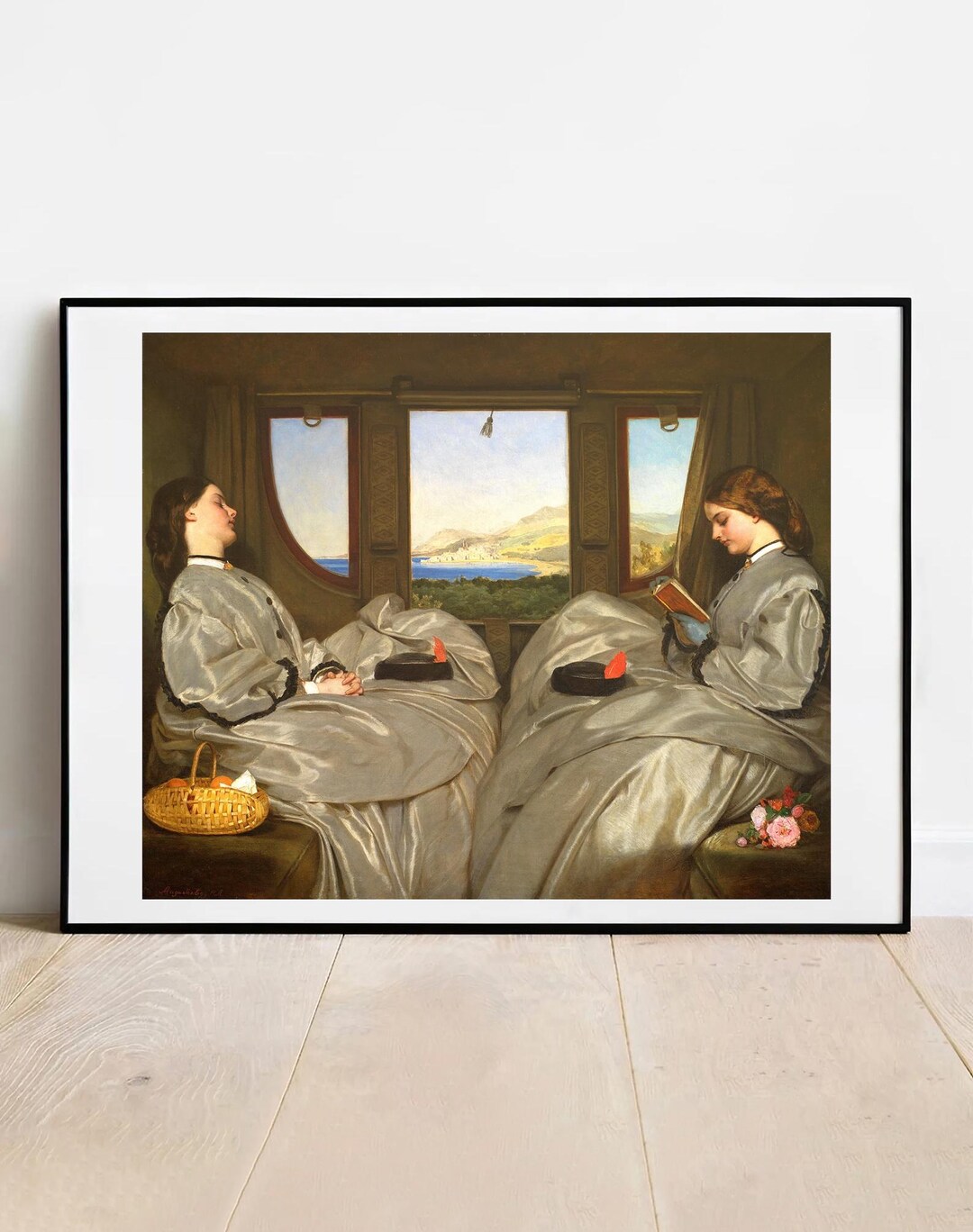 Augustus Egg Fine Art Print - the Travelling Companions Victorian Art ...