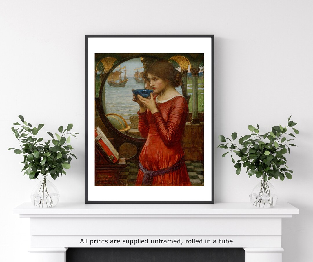 Waterhouse Destiny Gallery Wall Art Print Vintage Poster Art Famous ...