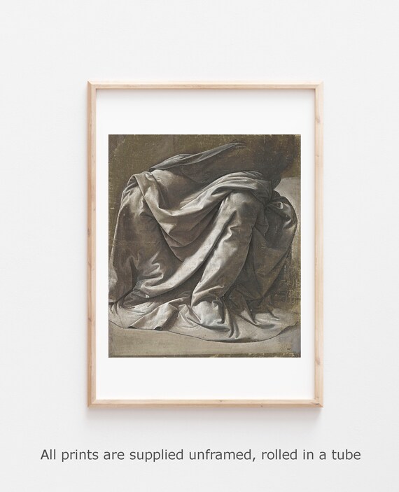 Drapery For A Seated Figure
