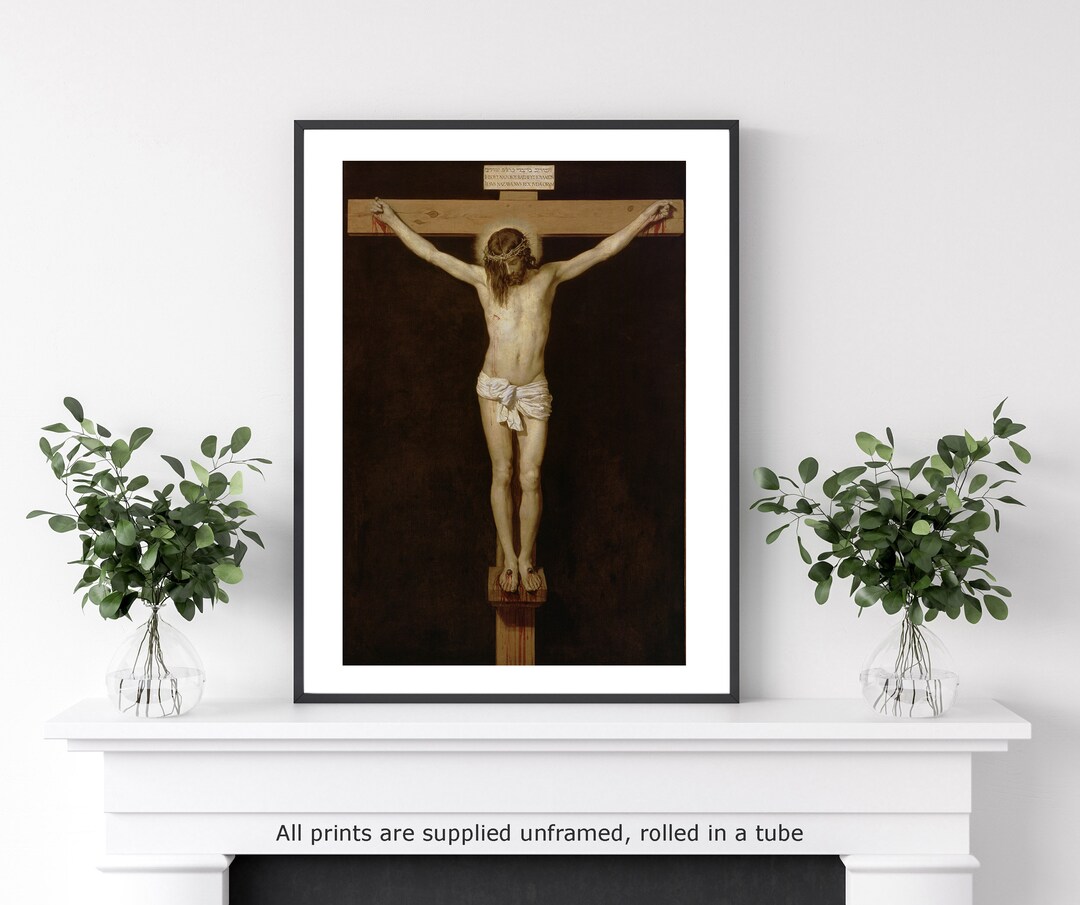 Velazquez Christ on the Cross Home Decor Gallery Wall Art Classic ...