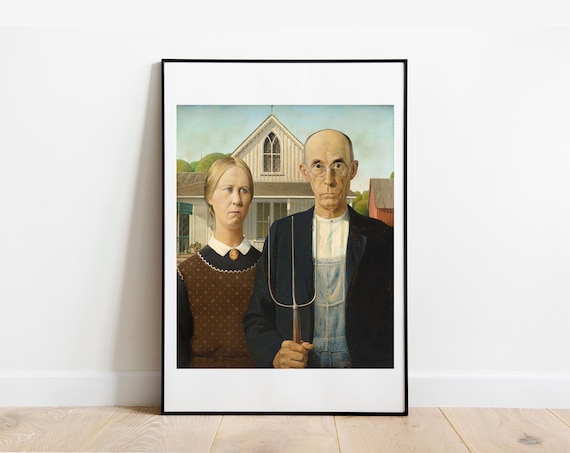 Grant Wood Posters