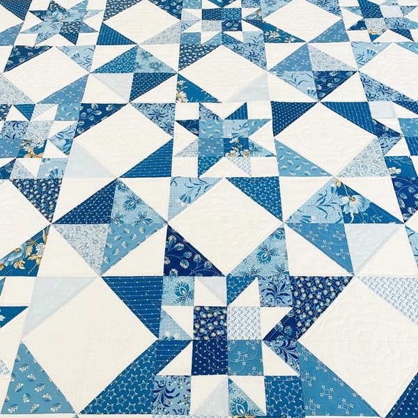 Floating Squares PDF Quilt Pattern - Etsy Canada