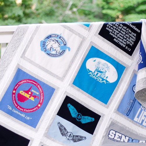 Easy T Shirt Quilt Tutorial - Etsy