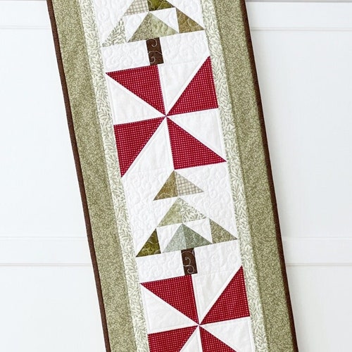 Easy Quilt Patterns PDF Table Runner Pattern Charm Pack Quilt - Etsy