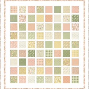 Quilt Pattern for Charm Packs Charmingly Quilt Pattern for Baby Quilt ...