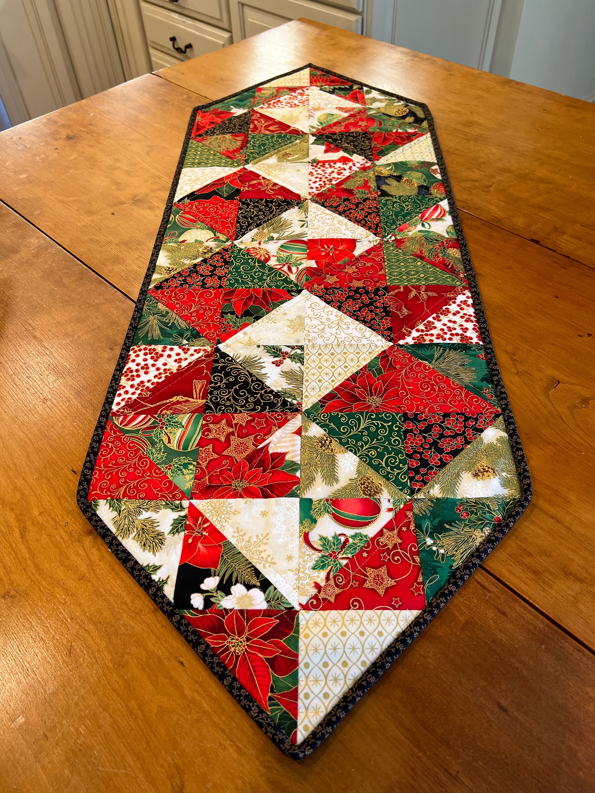 Table Runner Pattern for Charm Packs Christmas Table Runner - Etsy