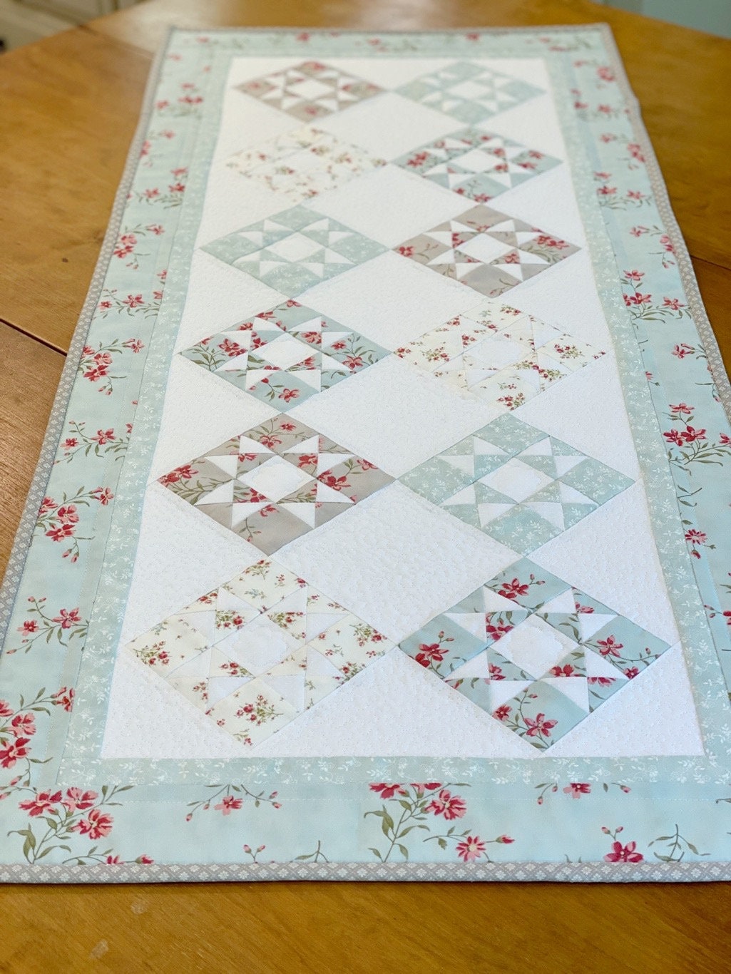 Table Runner Pattern Star Table Runner Patterns Easy Quilt | Etsy