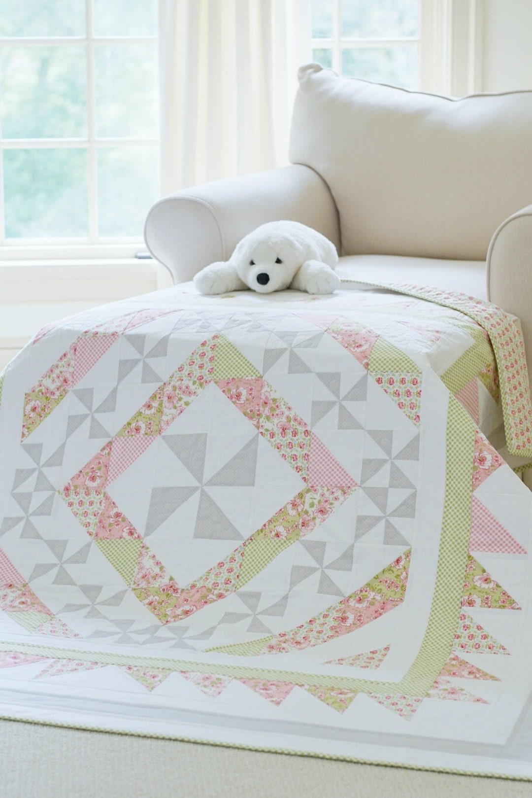 Baby Quilt Patterns PDF Easy Quilt Patterns for Charm Packs Quilt ...
