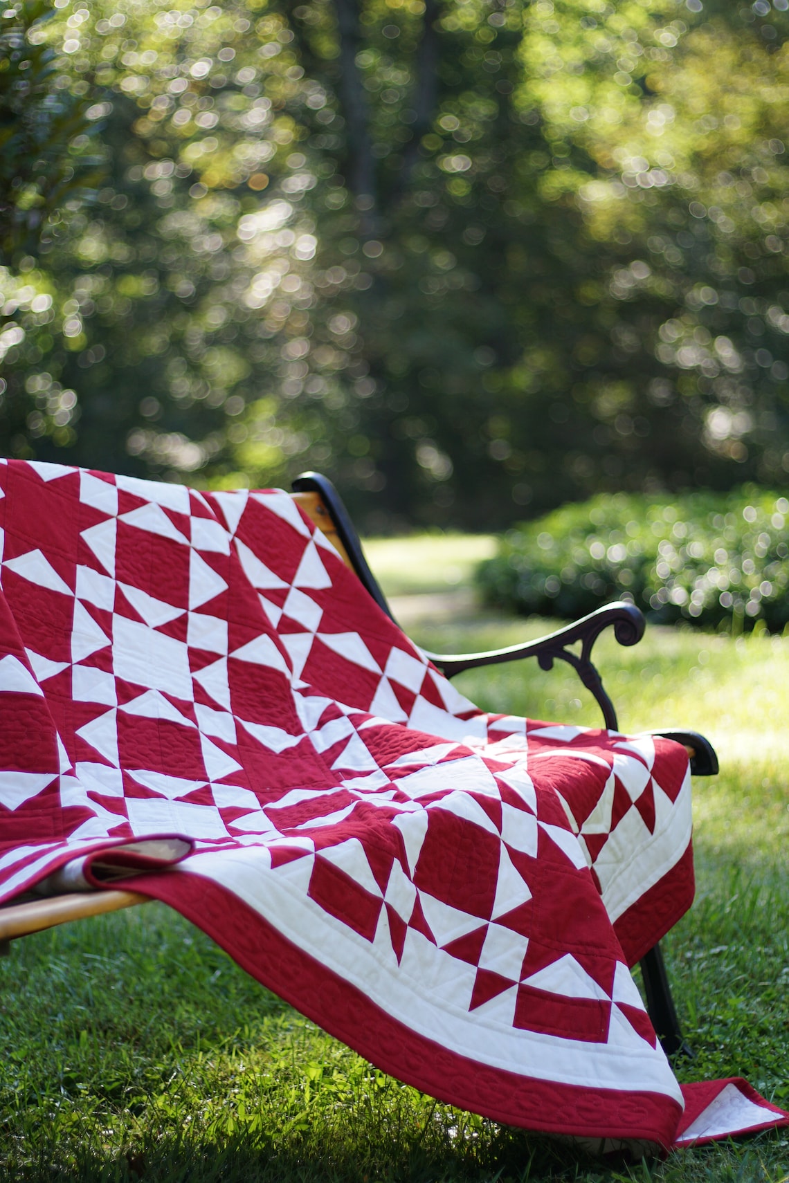 Red and White Quilt Patterns PDF Easy Quilt Patterns for Beginners Star ...