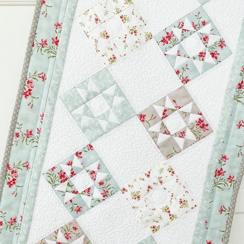 Quilt Snowflake Table Runner Patterns - Etsy
