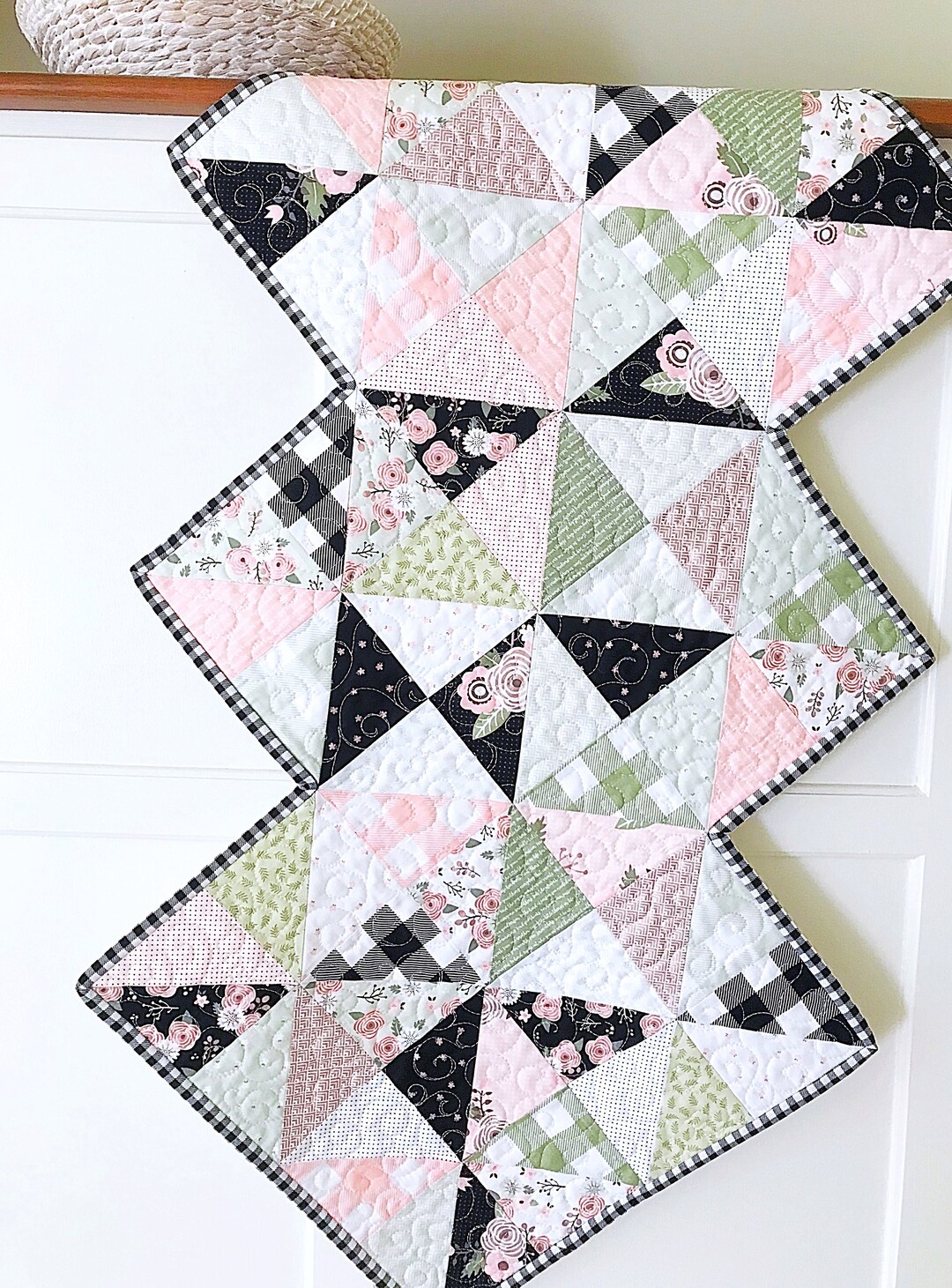 Table Runner Patterns PDF Quilt Patterns for Charm Packs Scrappy Table ...