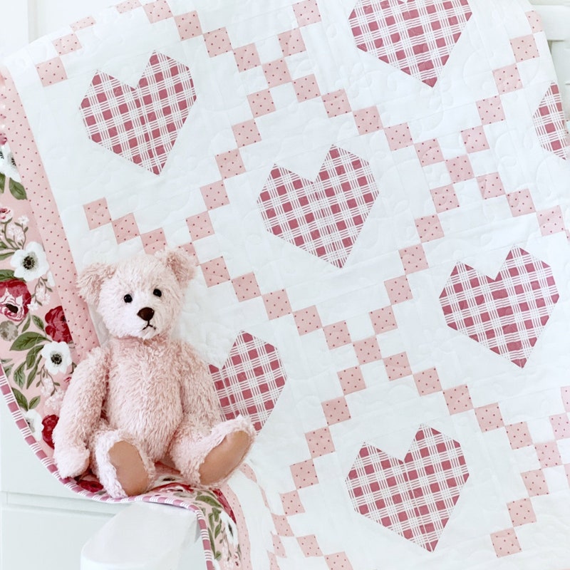 Pink Quilts for Babies - Etsy UK