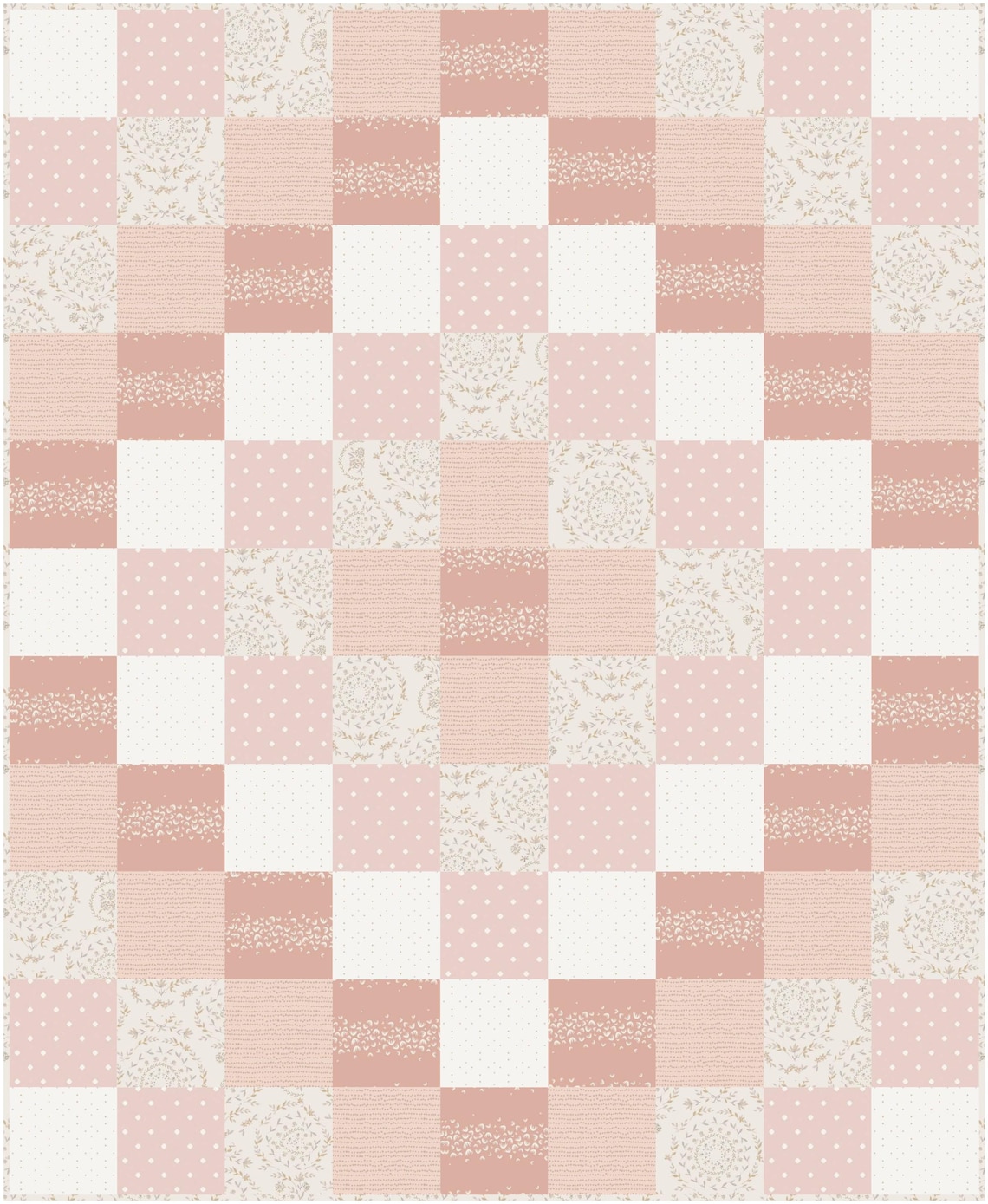 Baby Quilt Patterns PAPER Copy Beginner Friendly Quilting Pattern for ...